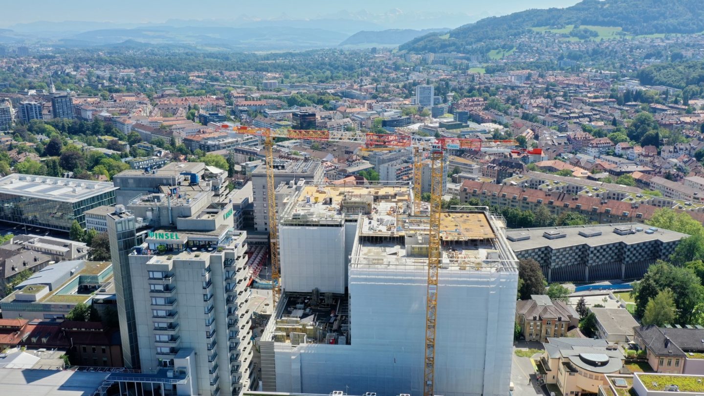 Neubau Spitalgebäude Baubereich 12 Bern - Generalplanung Archipel