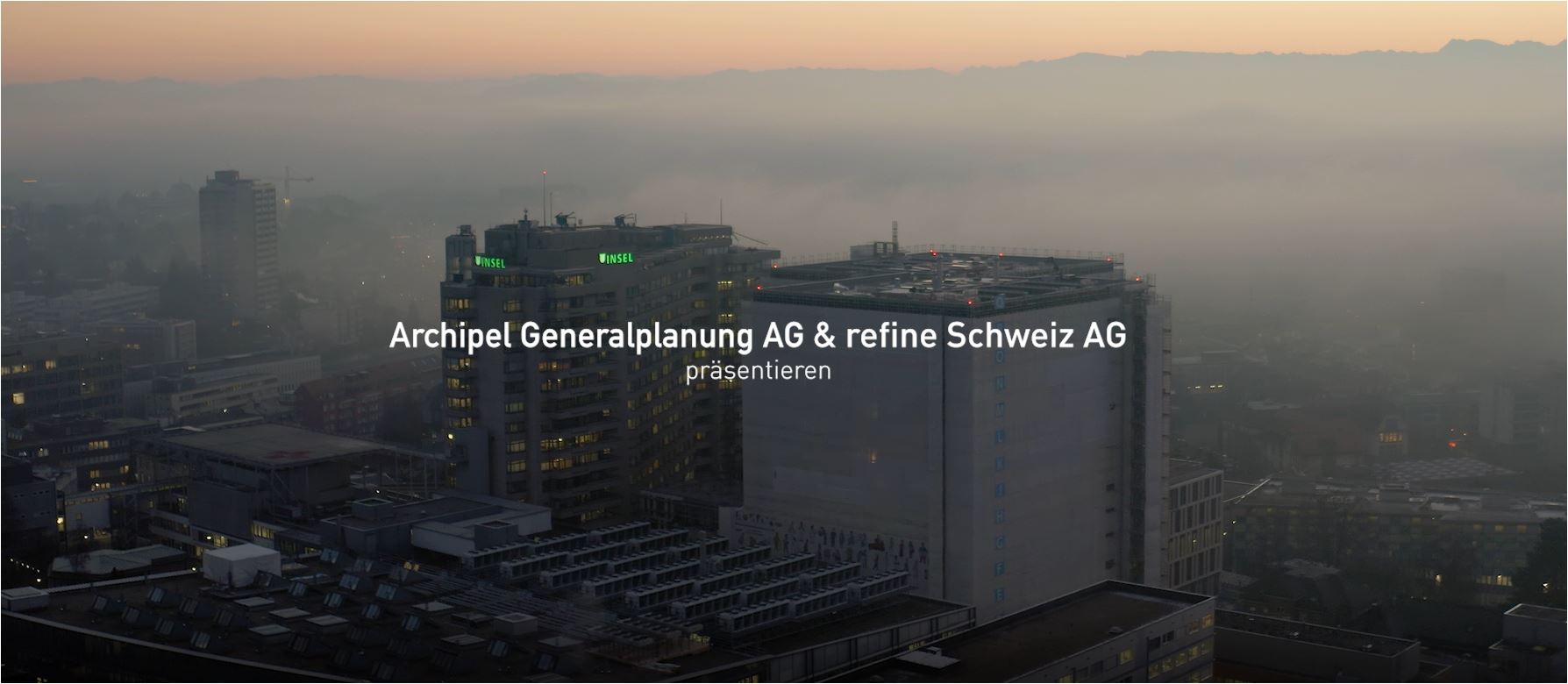 Der Beginn von etwas ganz Grossem - Generalplanung Archipel